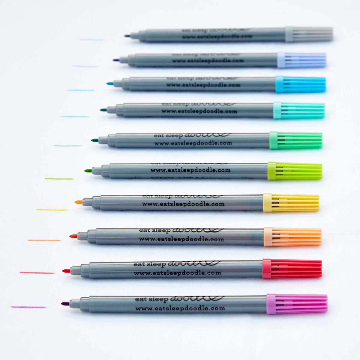 doodle wash-out marker set of 10: pastel edition – eatsleepdoodle (USA)
