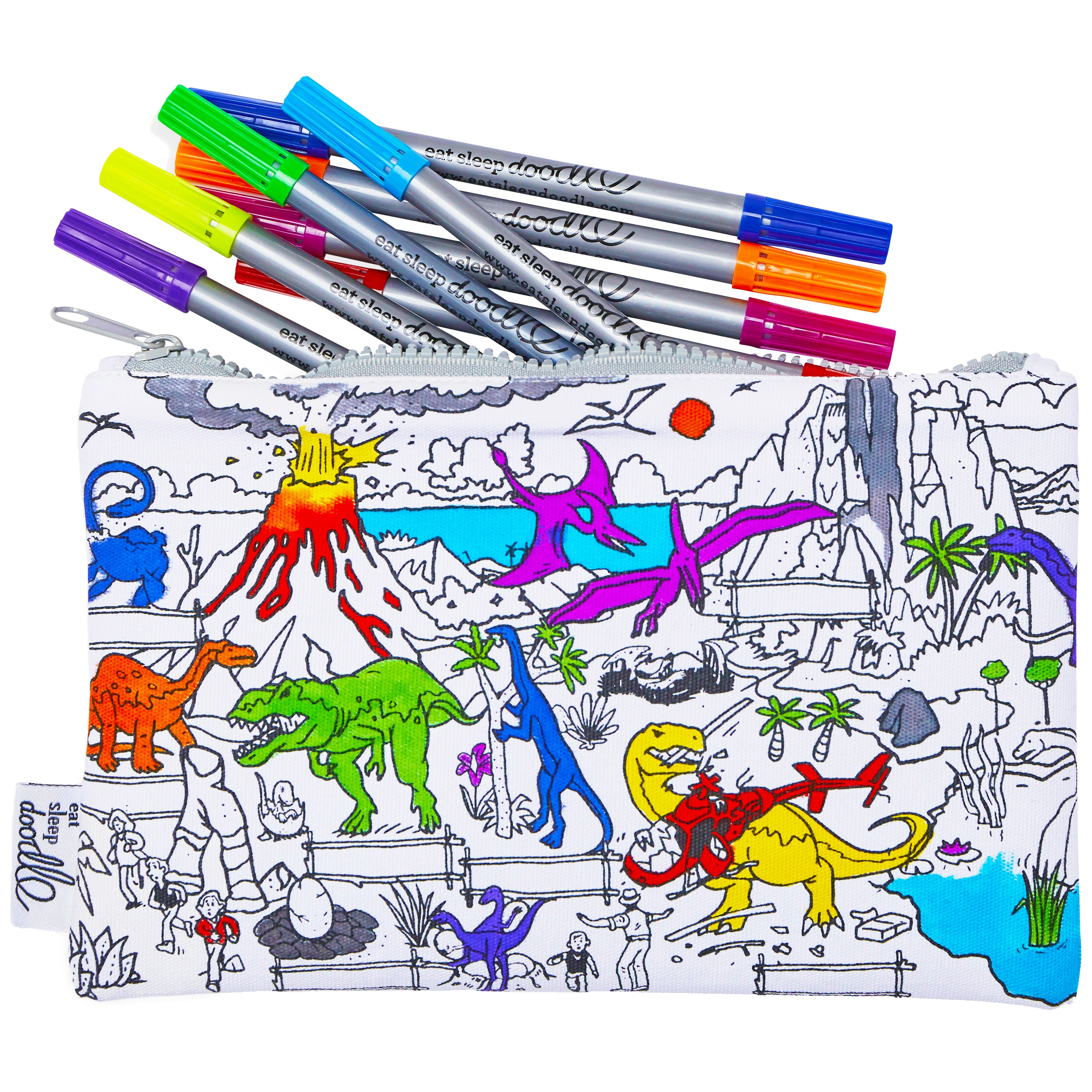 pencil case coloring pages